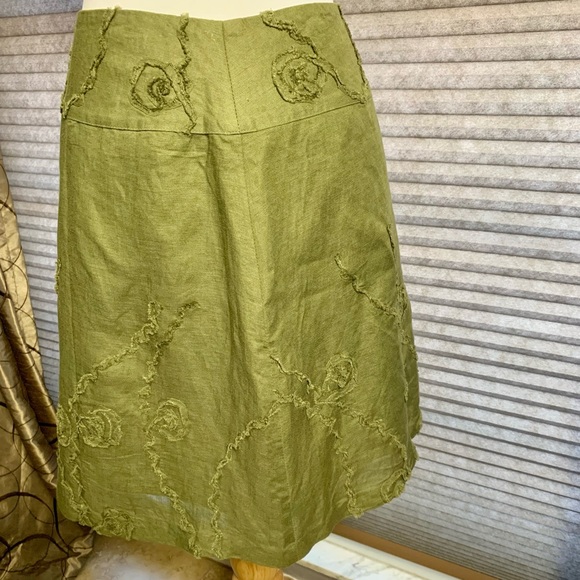Carole Little | Skirts | Carole Little Embroidered Skirt | Poshmark